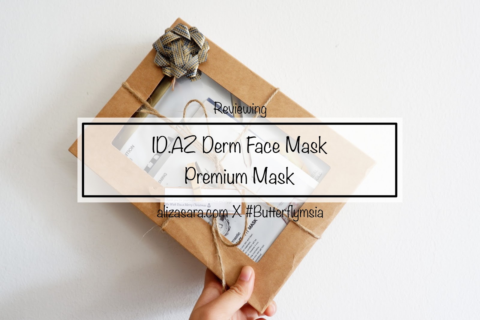 Sara Wanderlust: [REVIEW] ID.AZ Derm Face Mask | Premium Mask