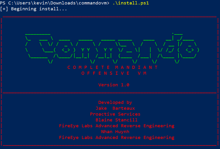 Commando VM- Windows Base as kali Linux Distribution for Penetration ...