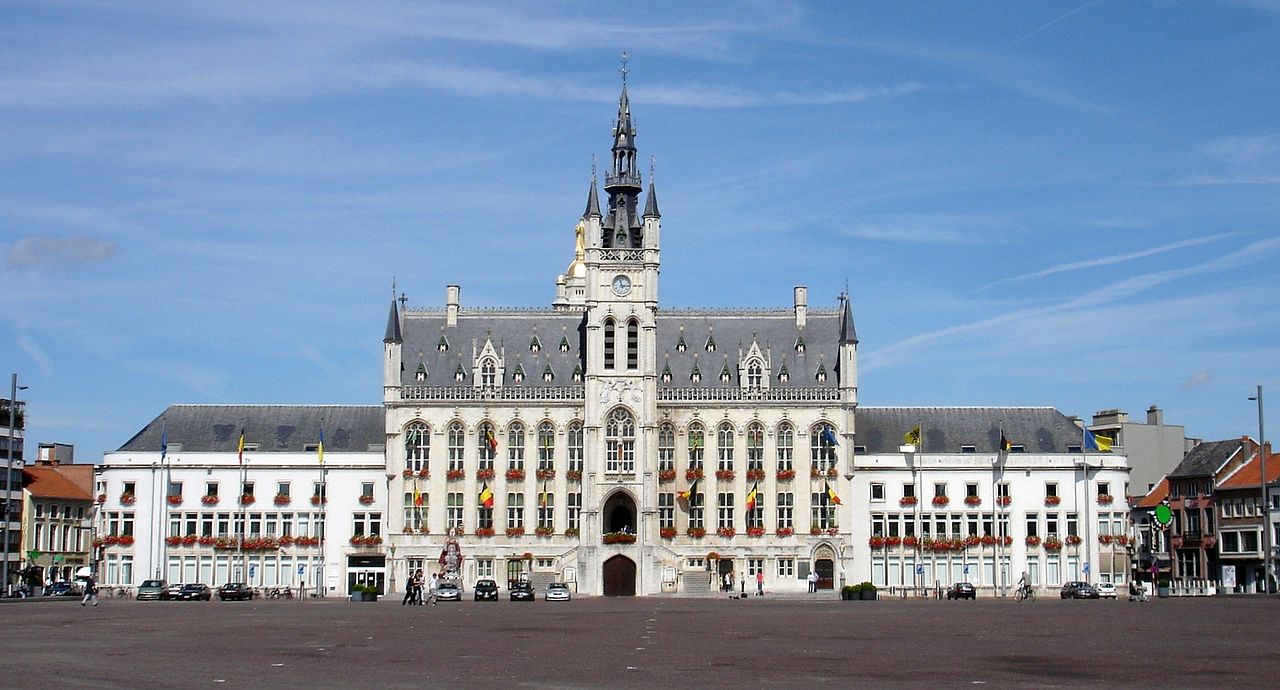 The city hall of Sint-Niklaas