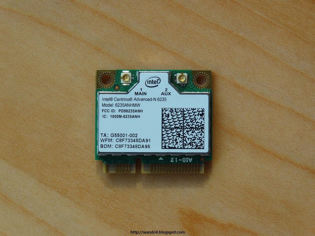 wandoli's house: 리뷰.Intel® Centrino® Advanced-N 6235