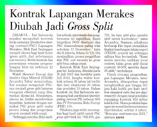 Merakes Field Contract 1 is Expected to Become a Gross Split