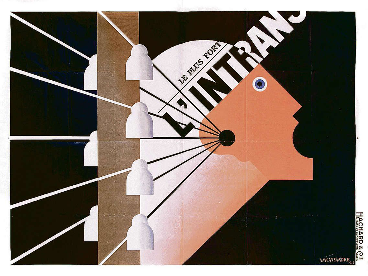 la salle 100: Affiche Cassandre