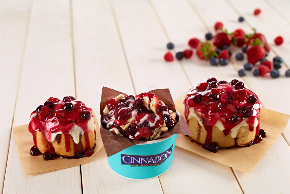 News: Cinnabon - Now with Seasonal Wild Berries!