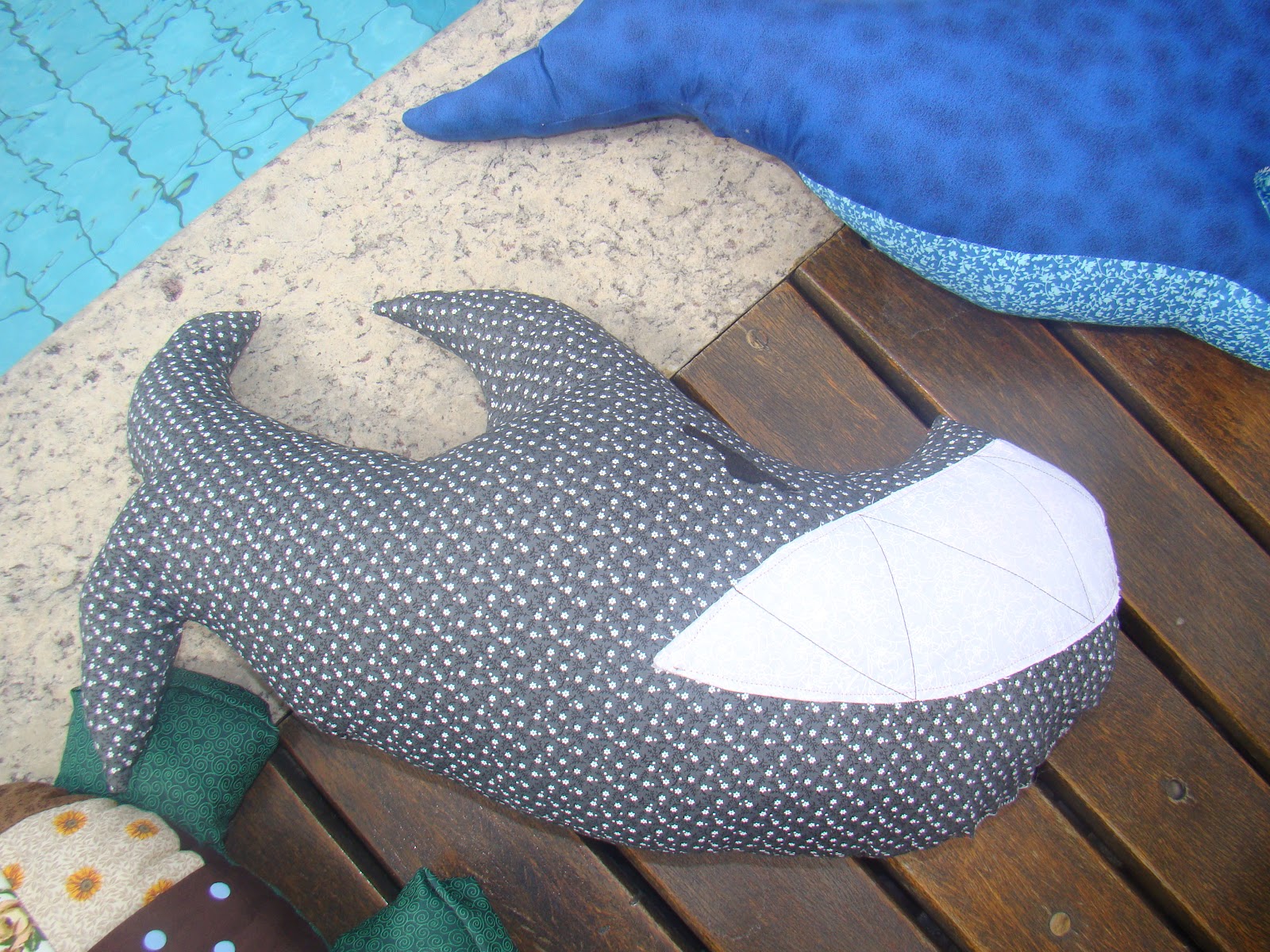 Stella Hoff Patchwork: Almofadas bicho do mar!