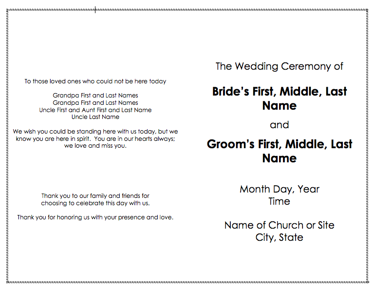 Download free Event Program Template Word software - multimediamediaget