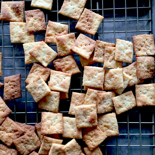 Food Pusher: KAF Vermont Cheese Crackers