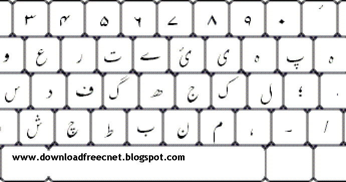 InPage phonetic urdu keyboard layout - kjard