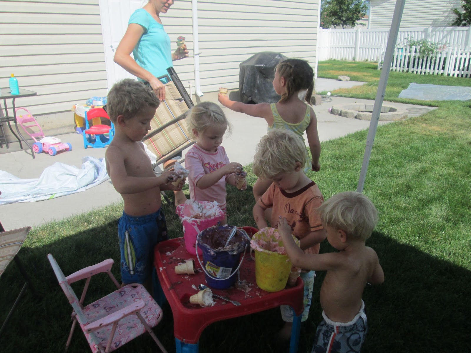 Jason and Deanna's Family: The Cousin Summer party!!