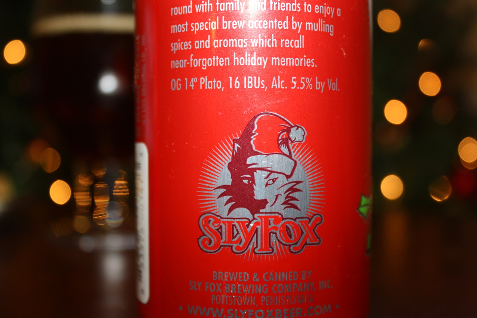 Sly Fox Christmas Ale