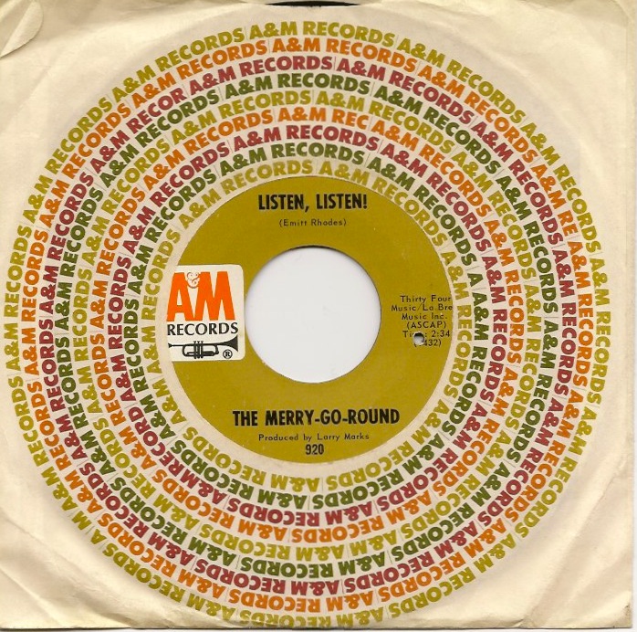 ON THE FLIP-SIDE: Song of the Week: The Merry-Go-Round -- Listen Listen ...