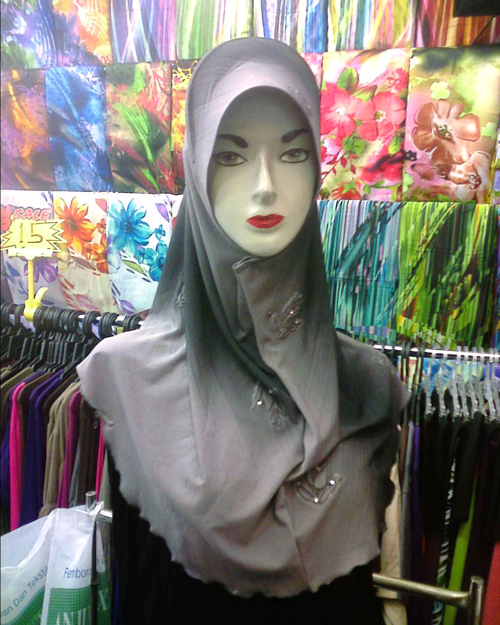 Butik Ameera: Tudung bunga tulip