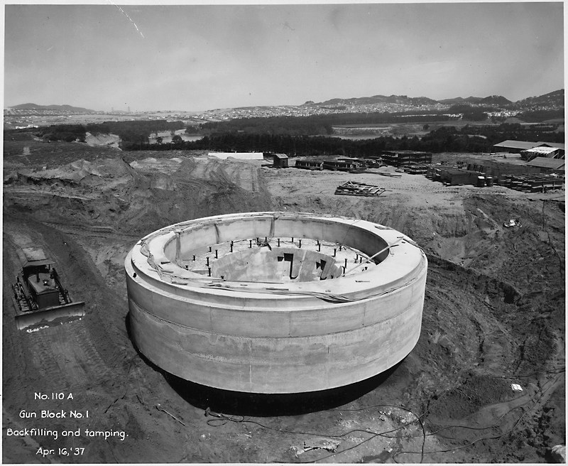 San Francisco Bay Area Photo Blog: Gun Battery Davis, a World War II 16 ...
