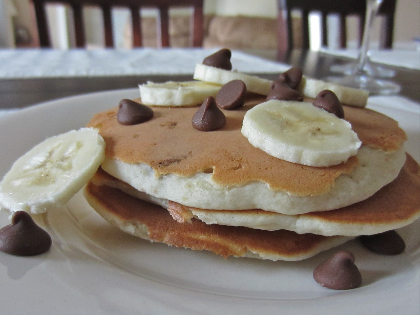 Little Mommy, Big Appetite: Healthier Pancakes: Chocolate Chip Banana ... Little Mommy, Big Appetite: Healthier Pancakes: Chocolate Chip Banana ...