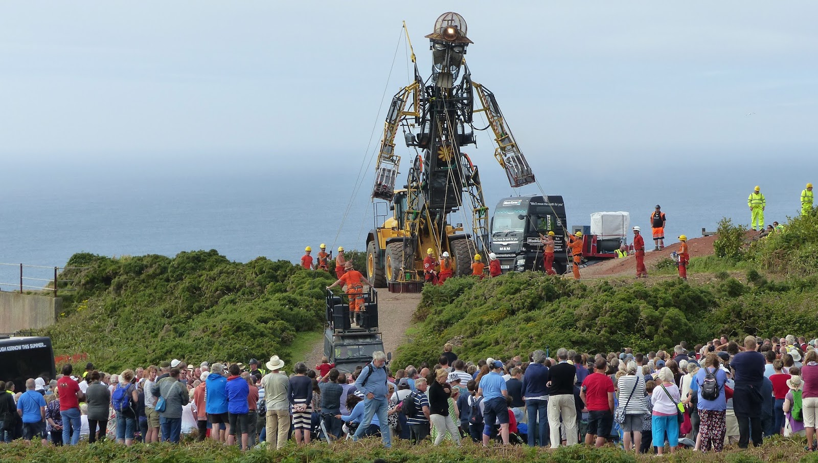 MEI's Barry Wills: Huge puppet honours Cornish innovation in mining