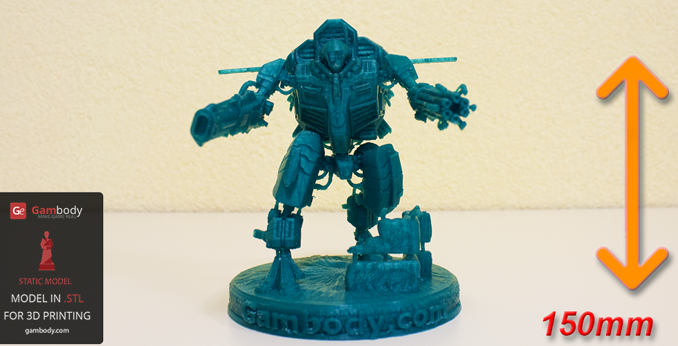 Warhammer 40K - TAU XV109 Y'Vahra 3D Printing Files | Nixon's 3D Models