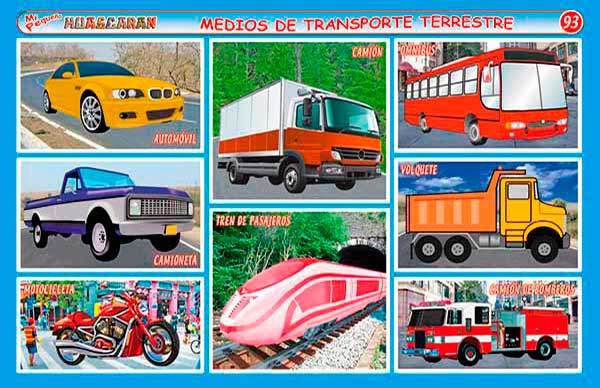 LOS MEDIOS DE TRANSPORTE: TERRESTRE