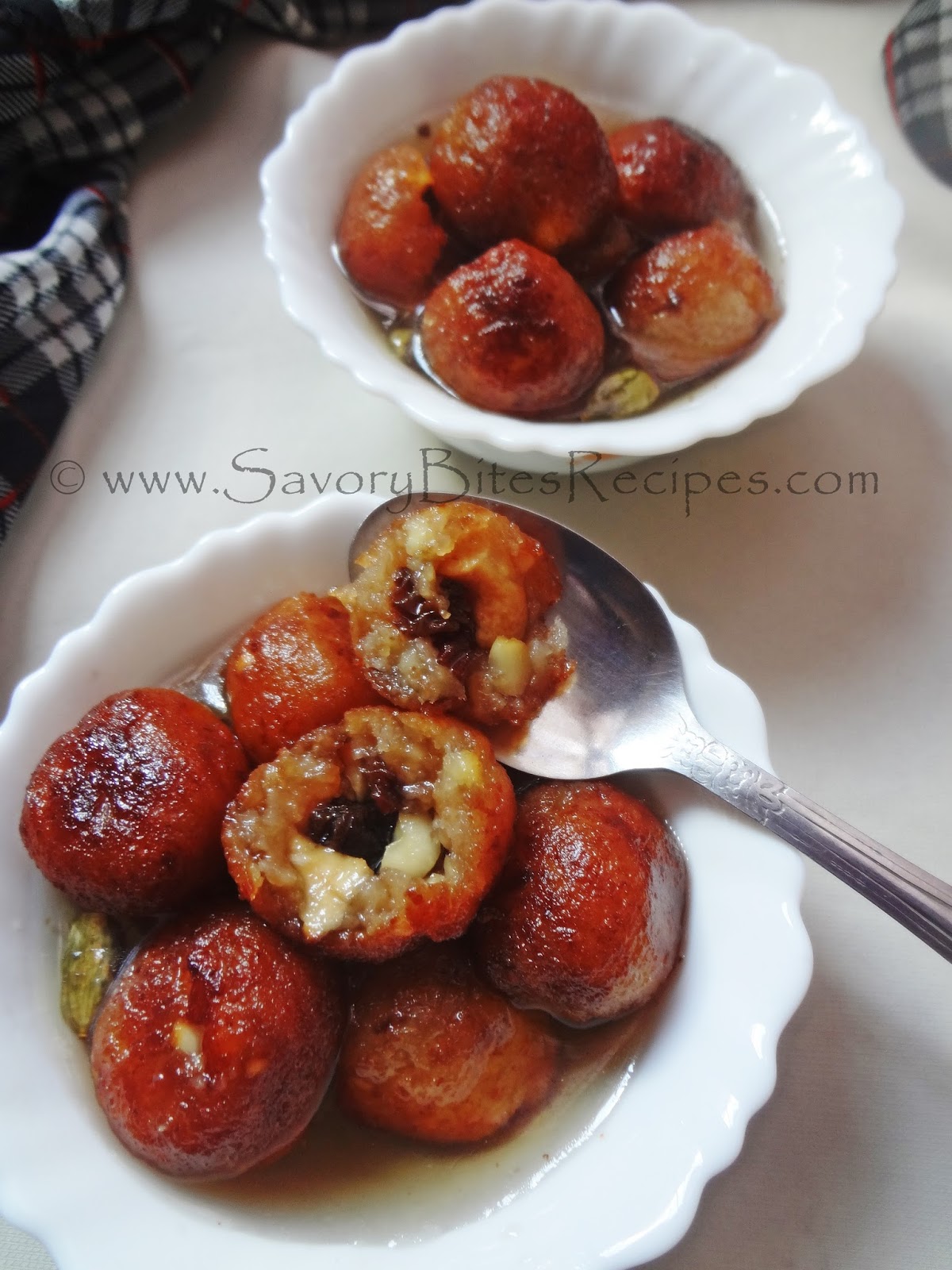 Bread Gulab Jamun | Savory Bites Recipes - A Food Blog with Quick and ...