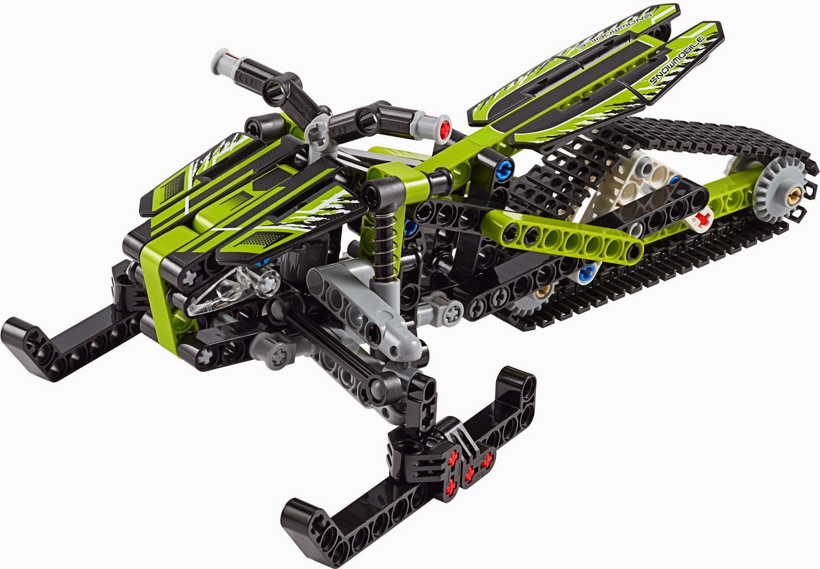 VIDEO REVIEW: LEGO Technic Snowmobile, Helicopter & Competition | The ...