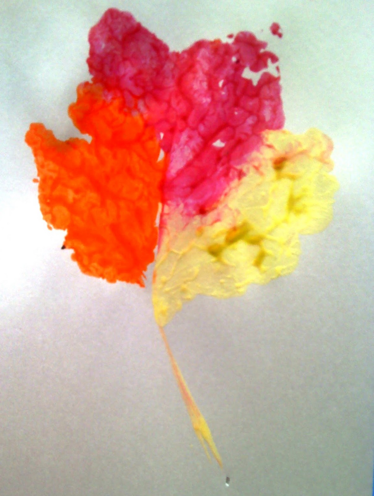 Crafts For Preschoolers: Leaf Prints