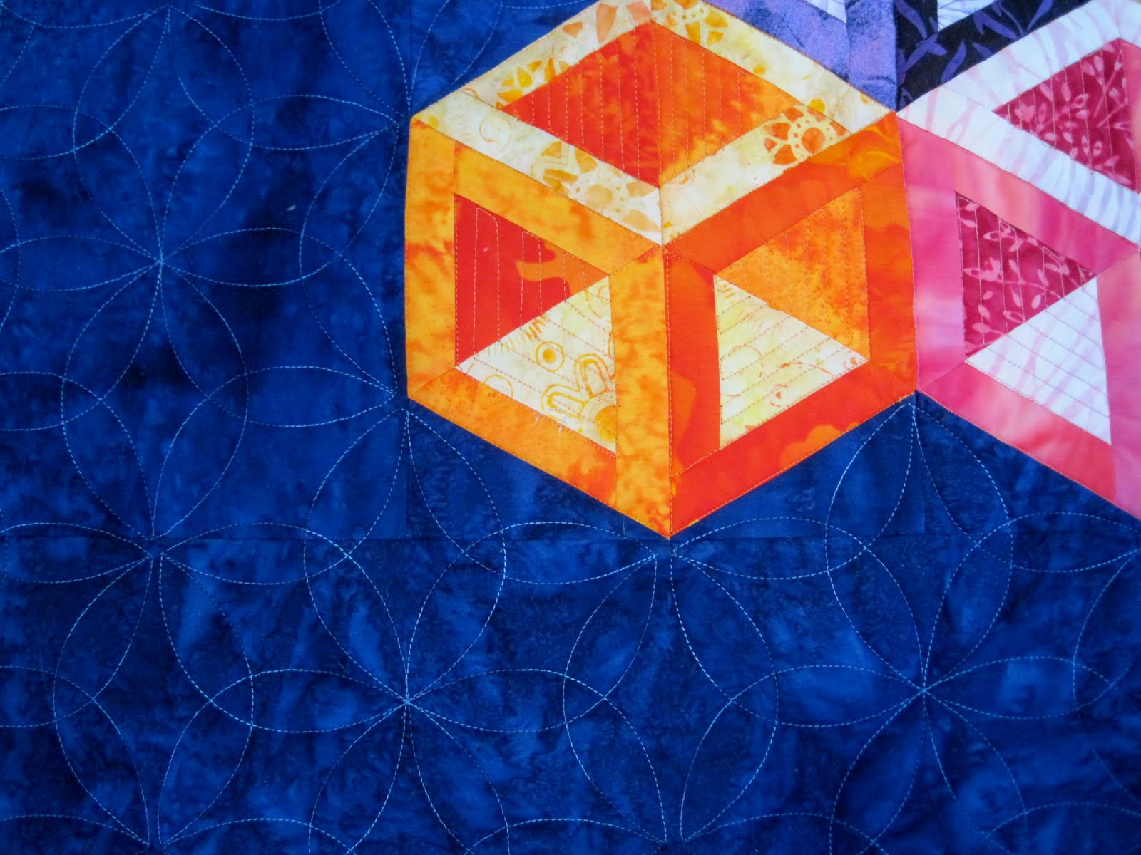 Spinning Cubes Quilt Pattern at Terrance Mitchell blog