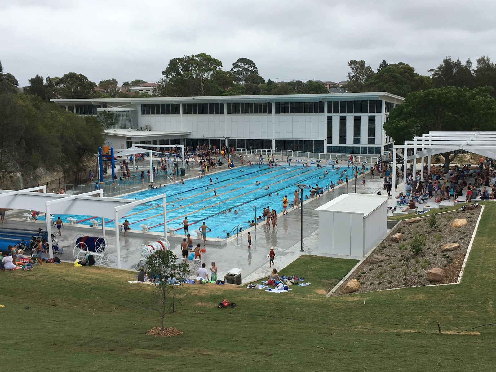 Swimming: We won! The new Bexley Pool reopened. 26 January 2017