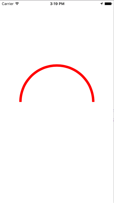 Ios Swift Tutorials Drawing A Semi Circle On Uiview