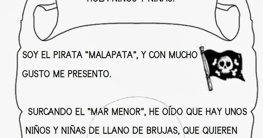 Carta El Pirata Malapata