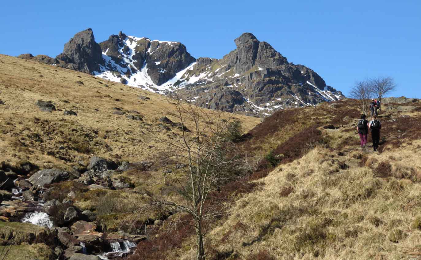 Alex and Bob`s Blue Sky Scotland: The Cobbler and The Arrochar Alps.