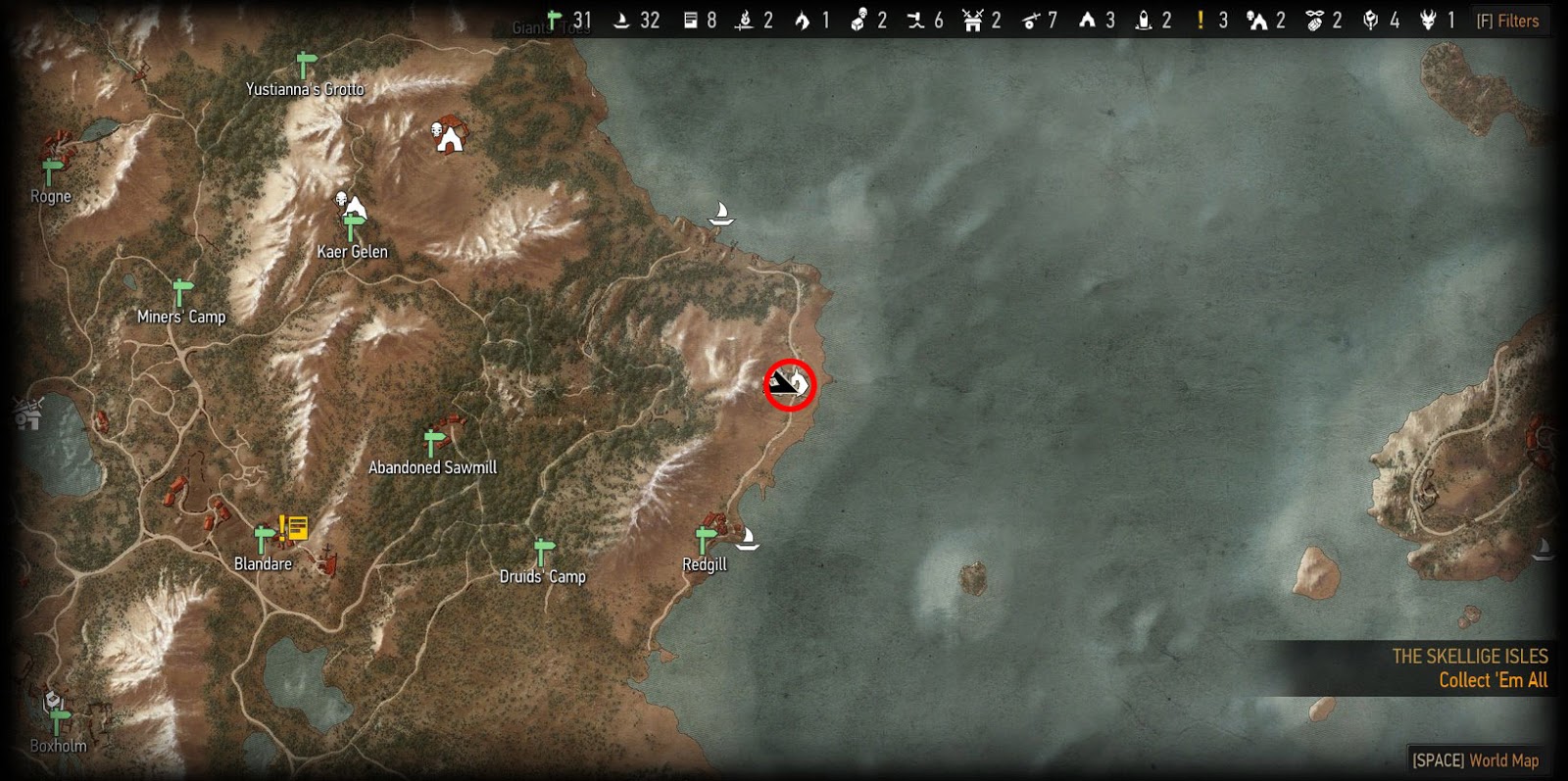 CD PROJEKT RED FANS: The Witcher 3: Wild Hunt - Localização de todos os ...