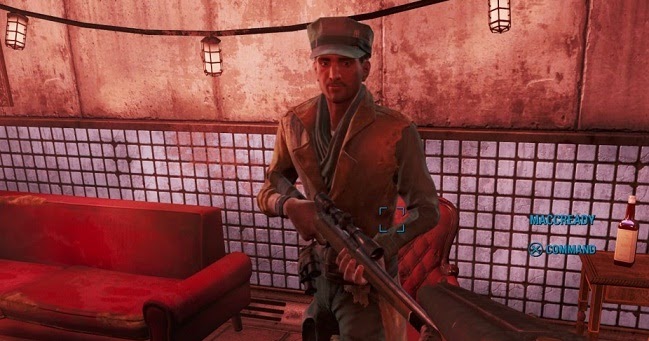 Fallout 4: recruit MacCready as a companion