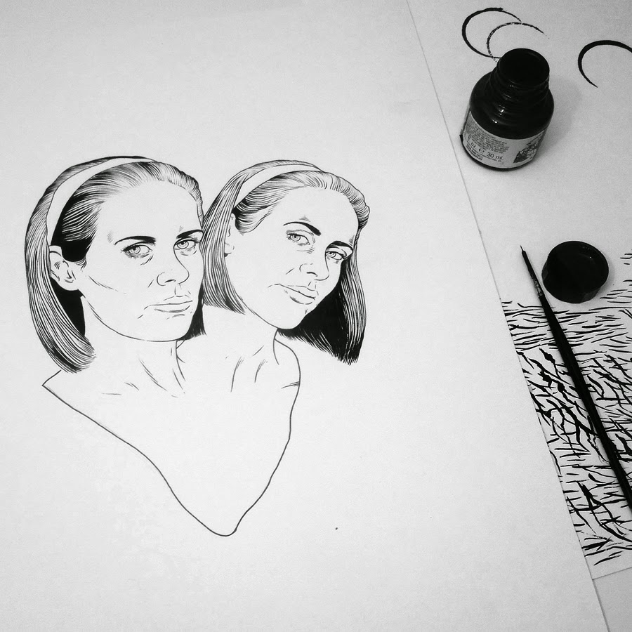 American Horror Story Drawing