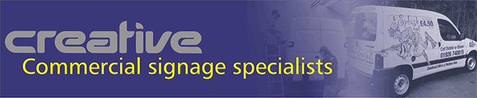 Signage work by Creative Sign and Design Ltd, Warwickshire: Perspex ...