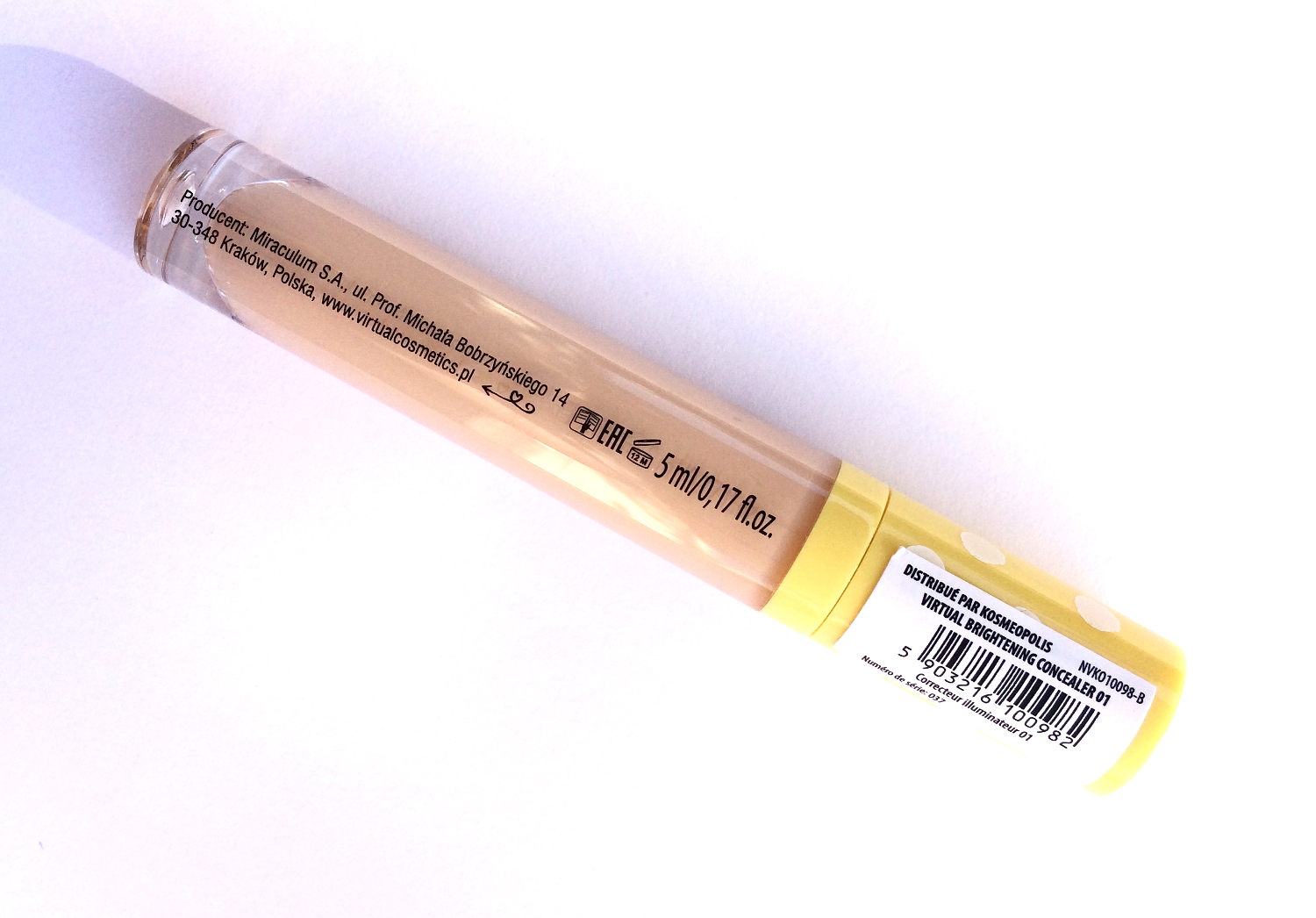 VIRTUAL COSMETICS Dr Cover & Mrs Bright Brightening Concealer