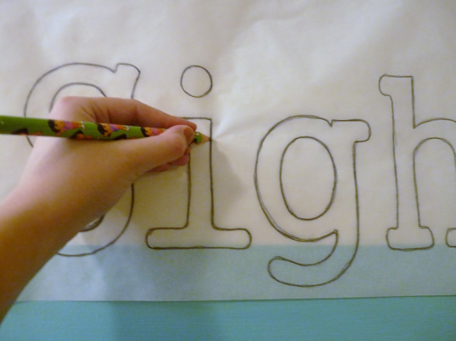 DIY Text Painting | Dans le Lakehouse