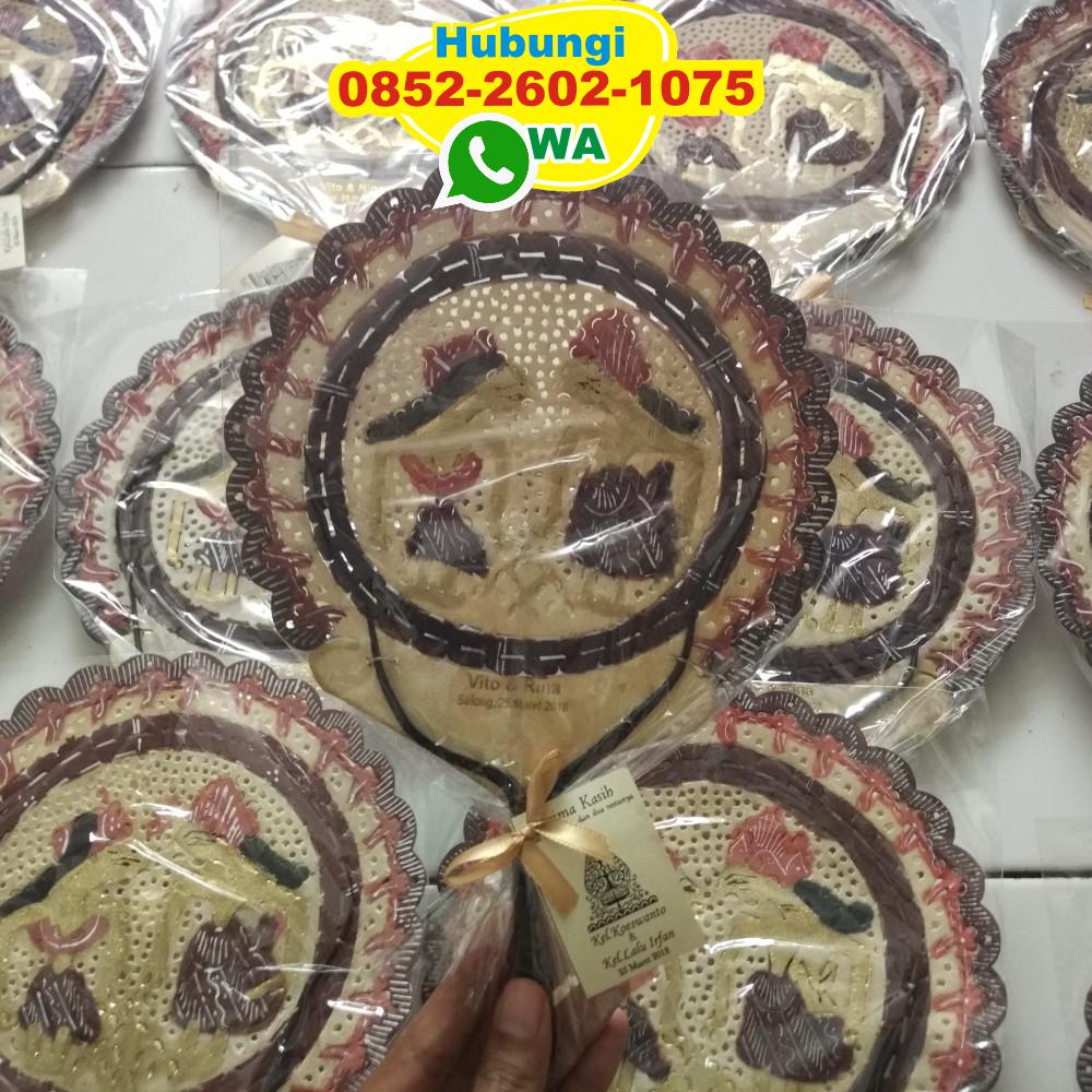 Kipas Wayang Kulit Spesial | Souvenir Pernikahan