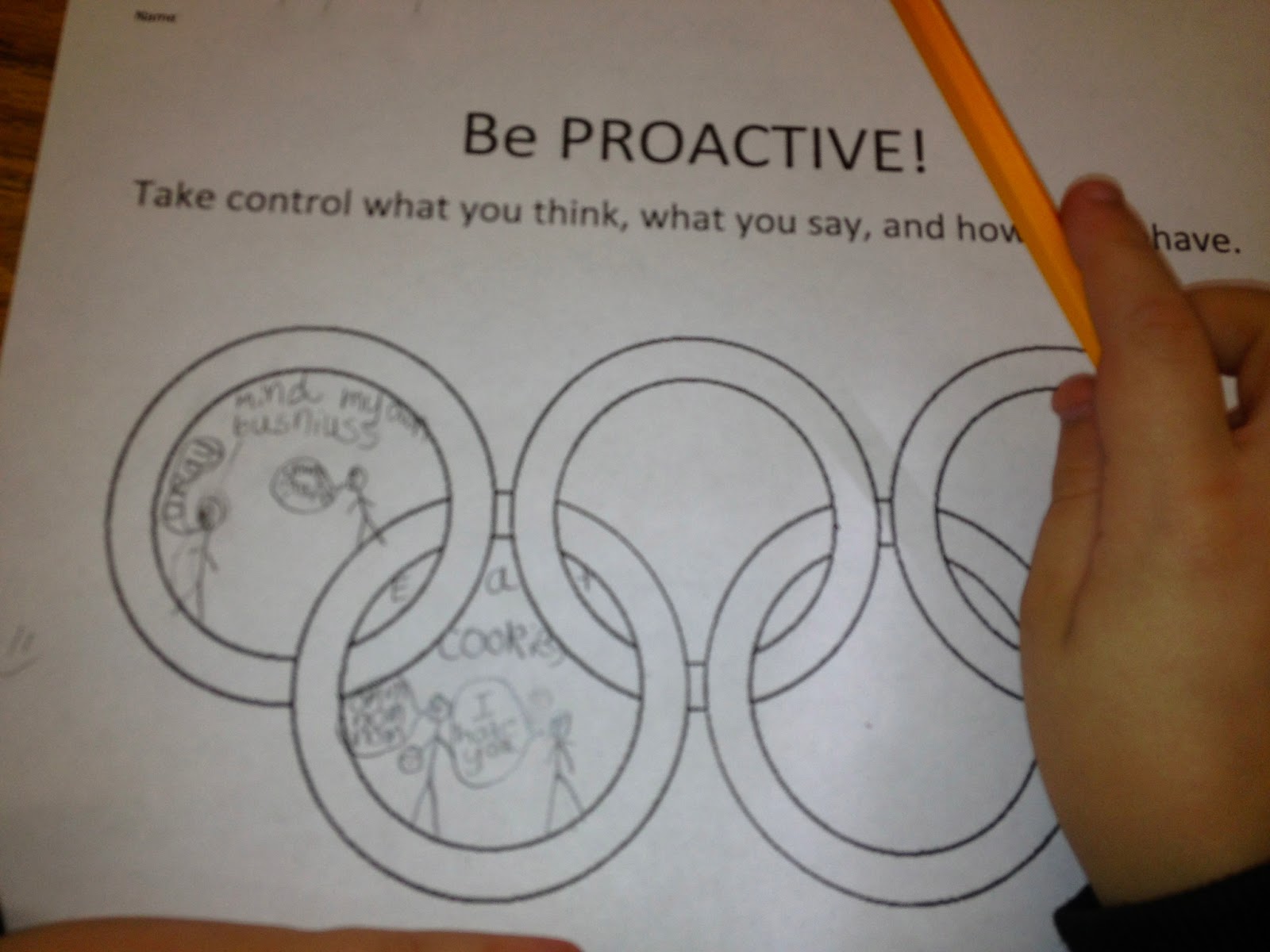Ms. Sepp's Counselor Corner: Being Proactive in 4th Grade