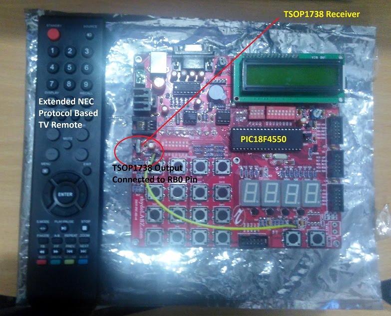 Control Devices using TV Remote - Embedded Laboratory