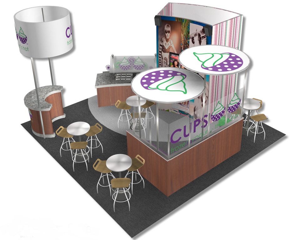 32 Contoh Booth Makanan, Minuman, dan Jasa Yang Unik | Gambar Design ...