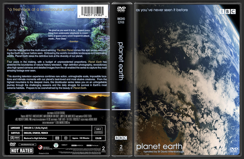 DVD Cover Design: BBC - Planet Earth (2006)