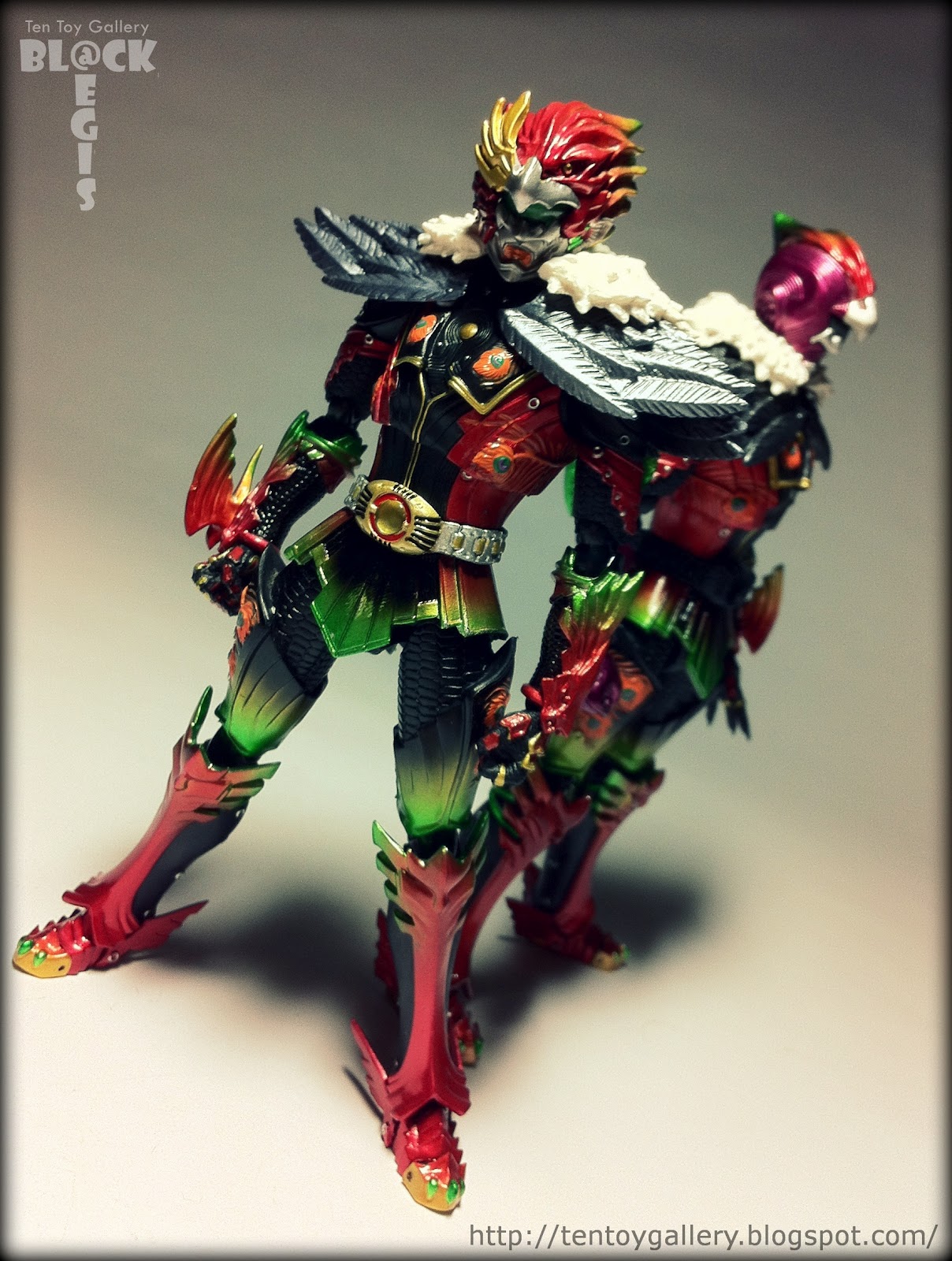 Ten Toy Gallery: Review: S.H.Figuarts Ankh (Greeed)