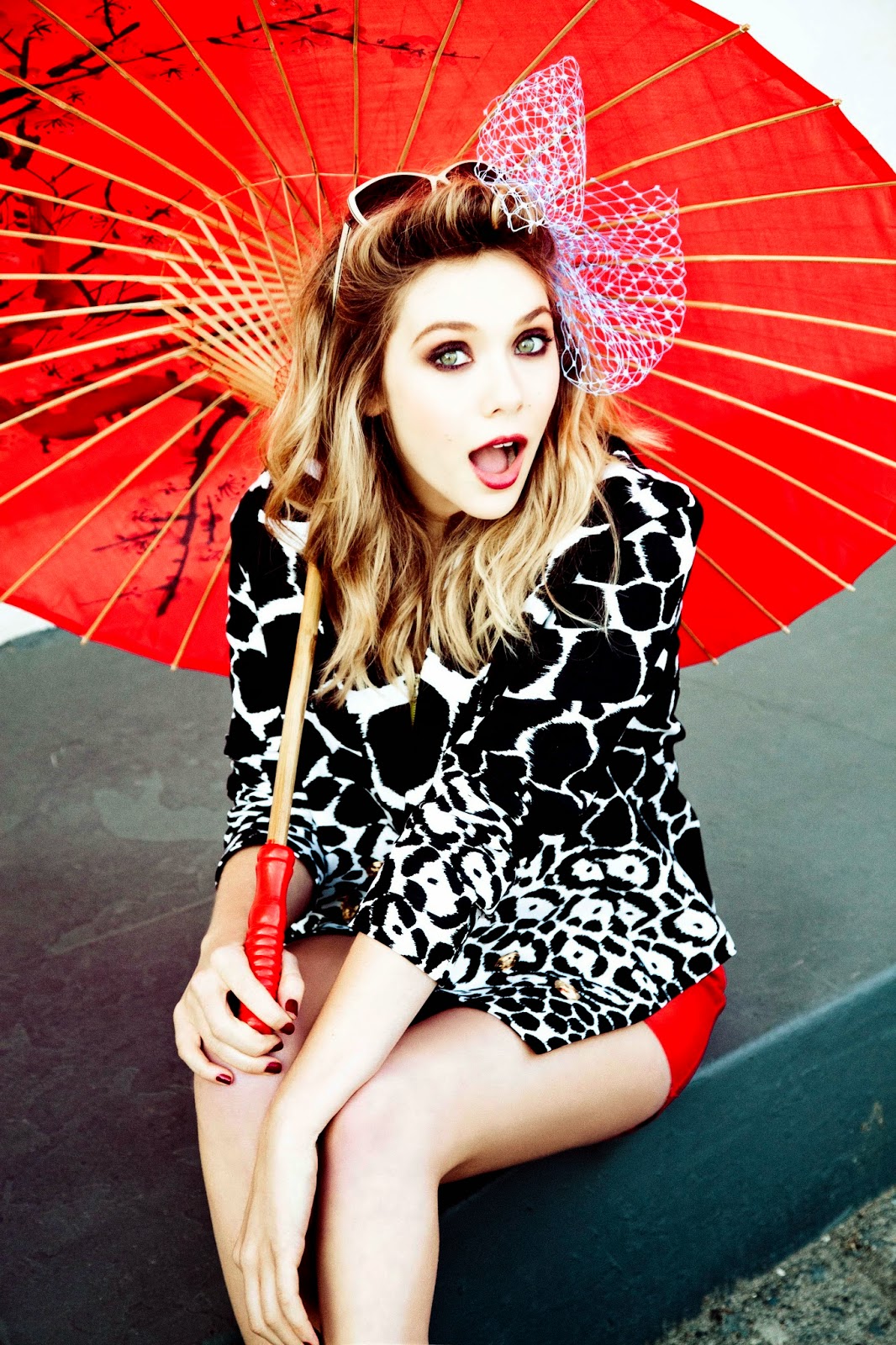 Celebs Galaxy: Elizabeth Olsen – Ellen von Unwerth Photoshoot 2012 for ...