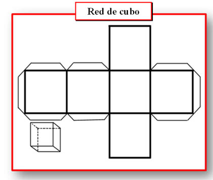 Molde para hacer un cubo de 5x5 - Imagui