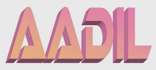 3D Name Logos: Aadil 3D Name Logo