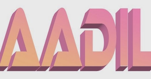3D Name Logos: Aadil 3D Name Logo