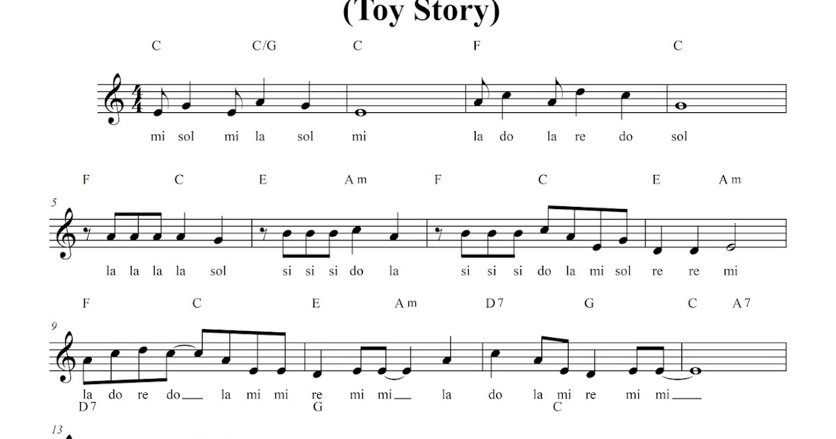 El Profe de Música: 3° Básico "TOY STORY"