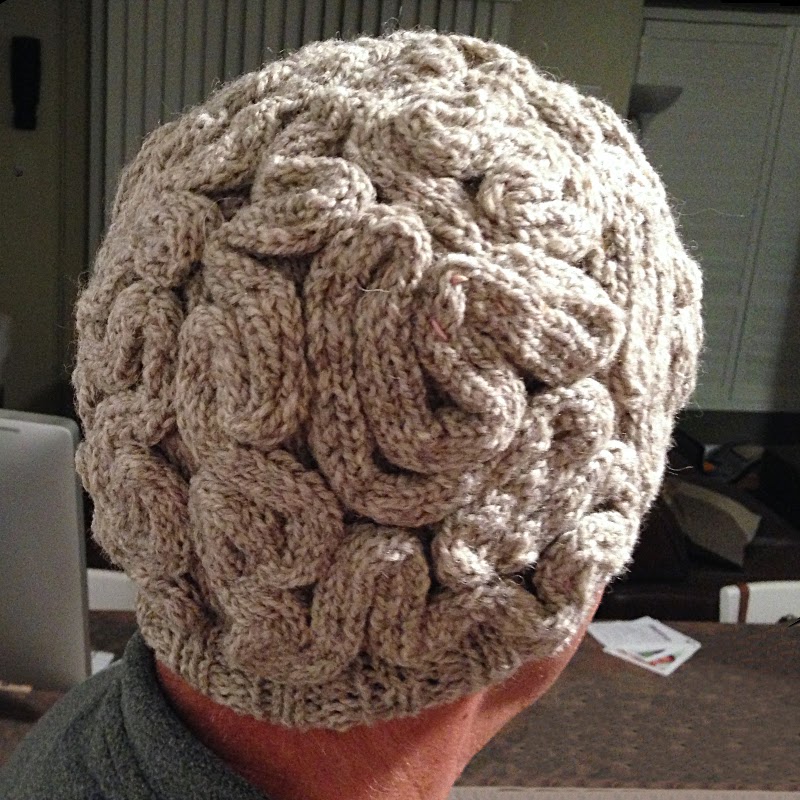 minding my own stitches: Finished Object Friday: The Brain