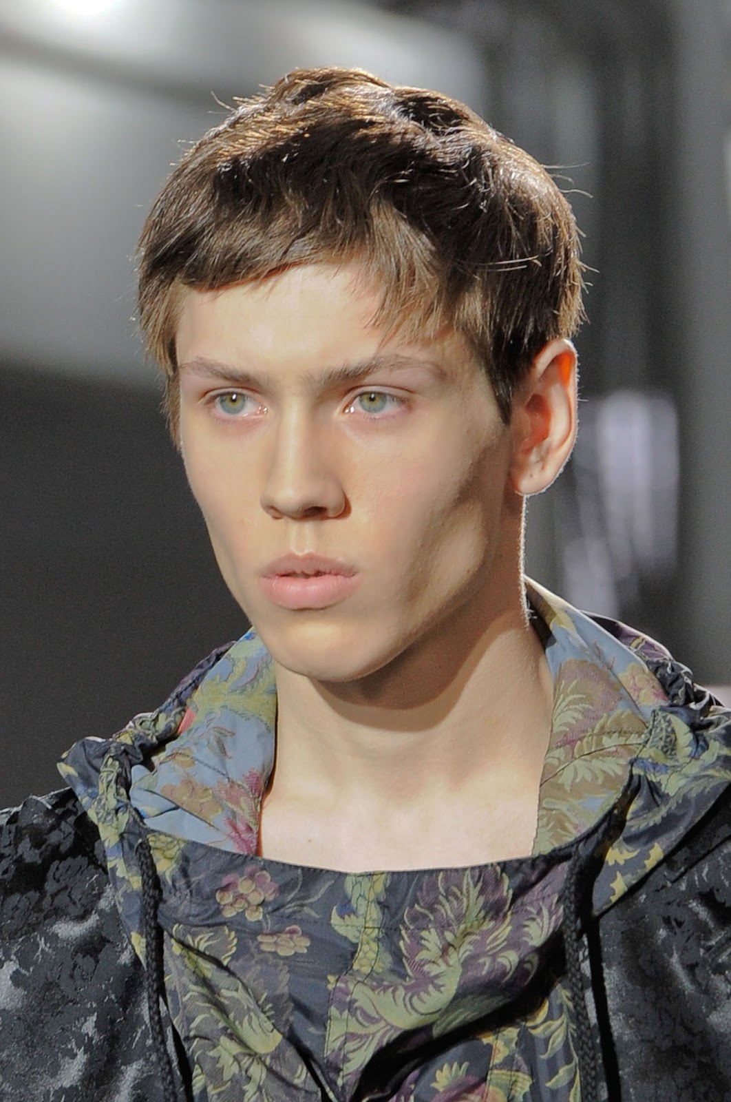 Male Model Otaku: Sebastian Ahman: Spring/Summer 2014 Runway 【Paris~NY】