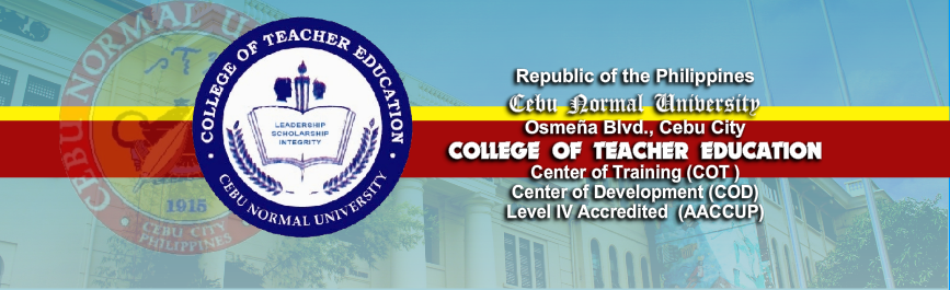 Why Choose Cebu Normal University?