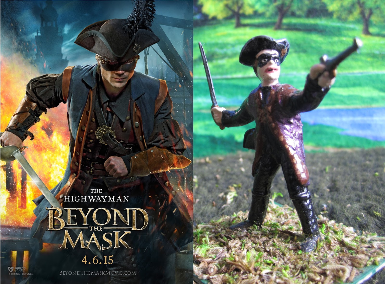 Defending the Legacy: Beyond the Mask--54mm Plastic Soldiers