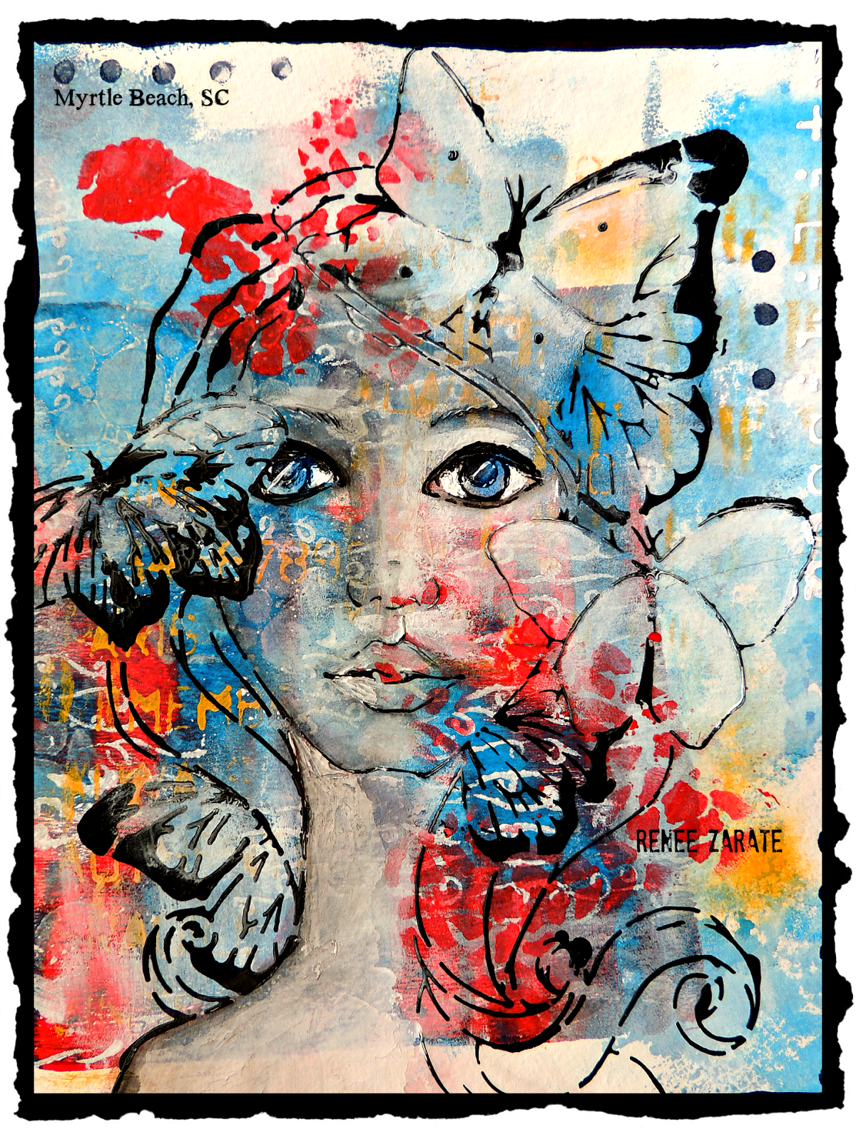 Bolton House: A Master Board using DecoArt products